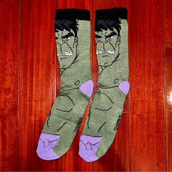 Marvel | Accessories | Marvel Incredible Hulk High Socks | Poshmark